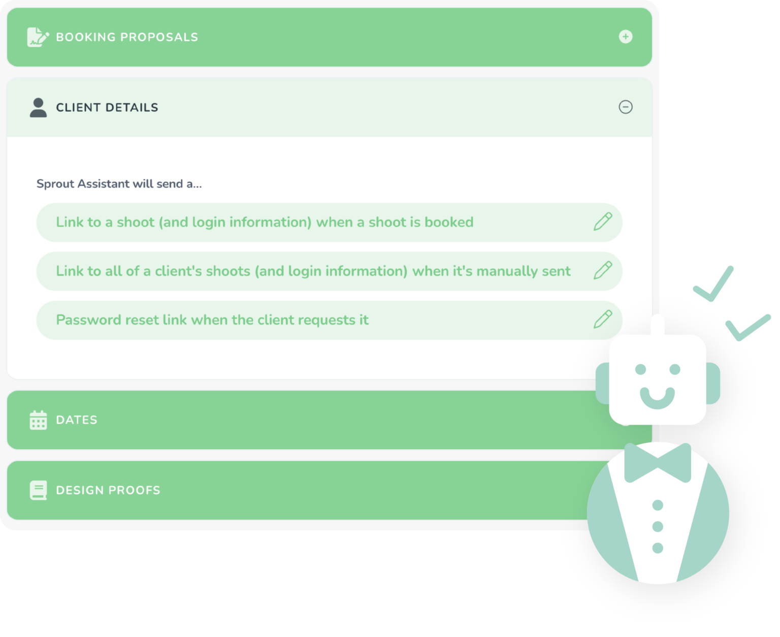 Session and Appointment Scheduling for Photographers - Sprout Studio